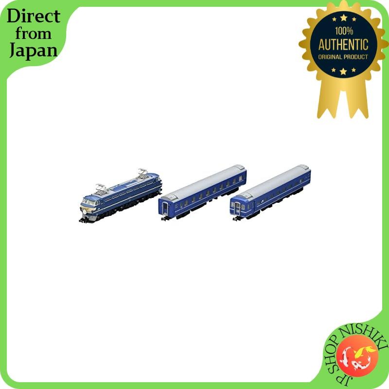 TOMIX N gauge JR EF66 type Blue Train set 98388 Railway model Electric ...