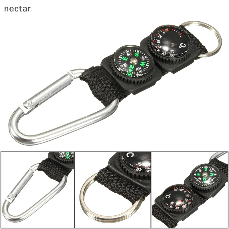 Tar Universal 3 In 1 Camping ปีนเขาเดินป่า Mini Carabiner พวงกุญแจ ...