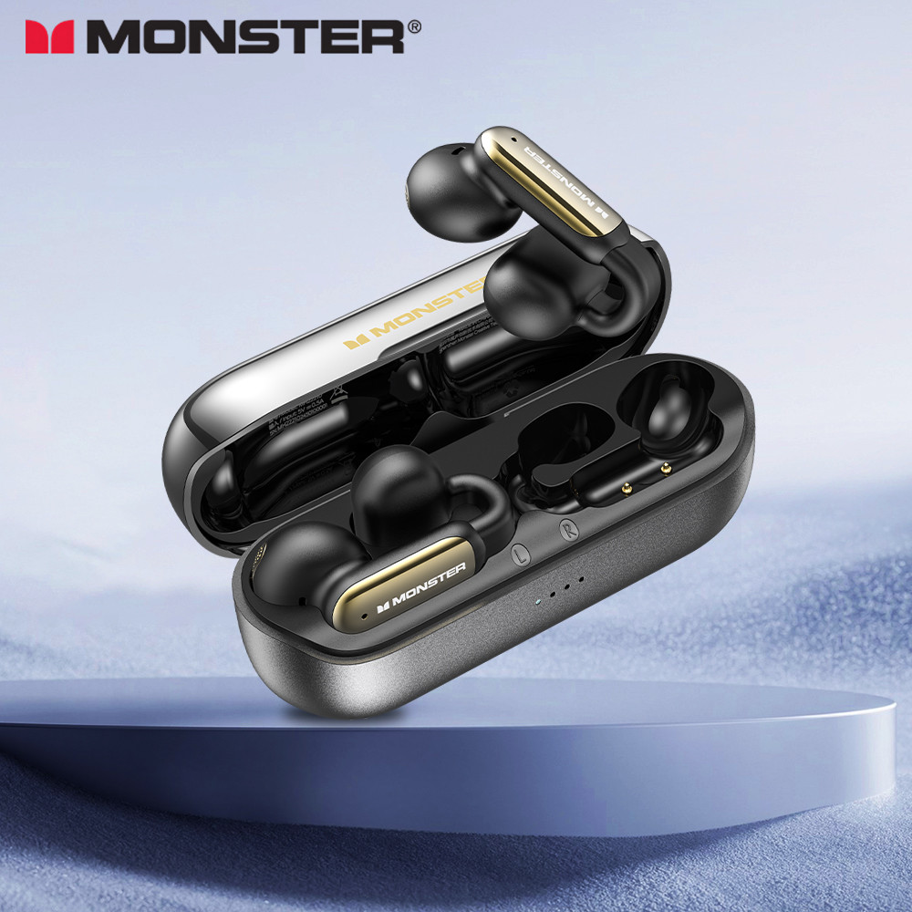 Monster AC601 หูฟังบลูทูธ Bluetooth 5.4 ประเภทคลิปหู สวมใส่สบาย ไม่เจ็บ ...