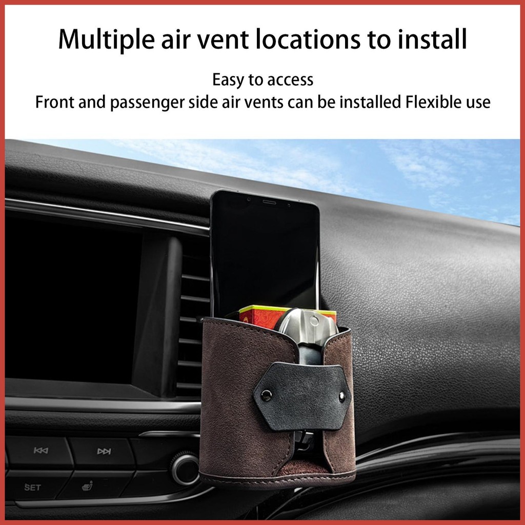 Car Vent Storage Air Vent Pocket Organizer อุปกรณ์ตกแต่งภายในรถยนต์ที่ ...
