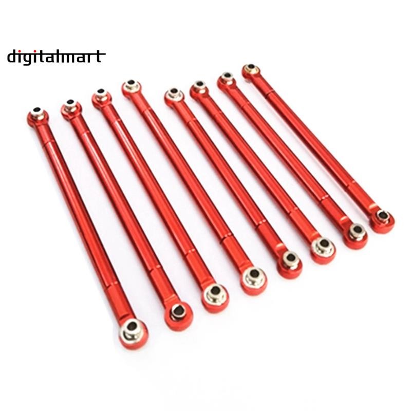 สําหรับ MN86S MN86 MN86KS MN86K MN G500 อะไหล่อัพเกรด 8PCS โลหะดึง Rod Link Rod Linkage 1/12 RC ...