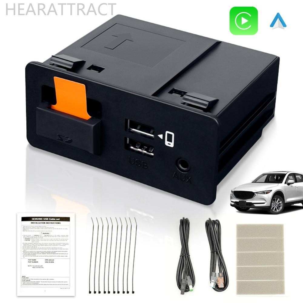 Hearattract รถ CarPlay Android Auto USB HUB Adapter Fit สําหรับ Mazda 2 ...