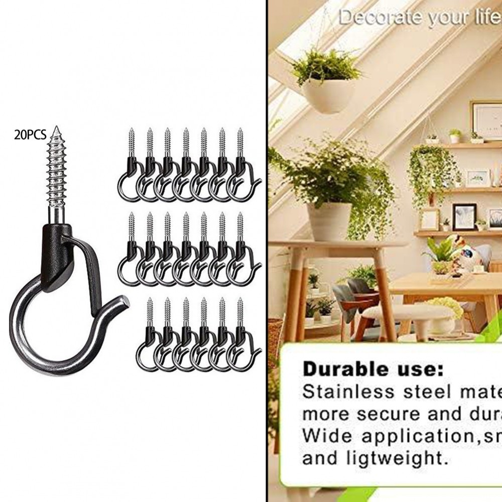 【Final Clear Out】Rust-Proof Hook Sturdy Plastic Material Easy To Use ...