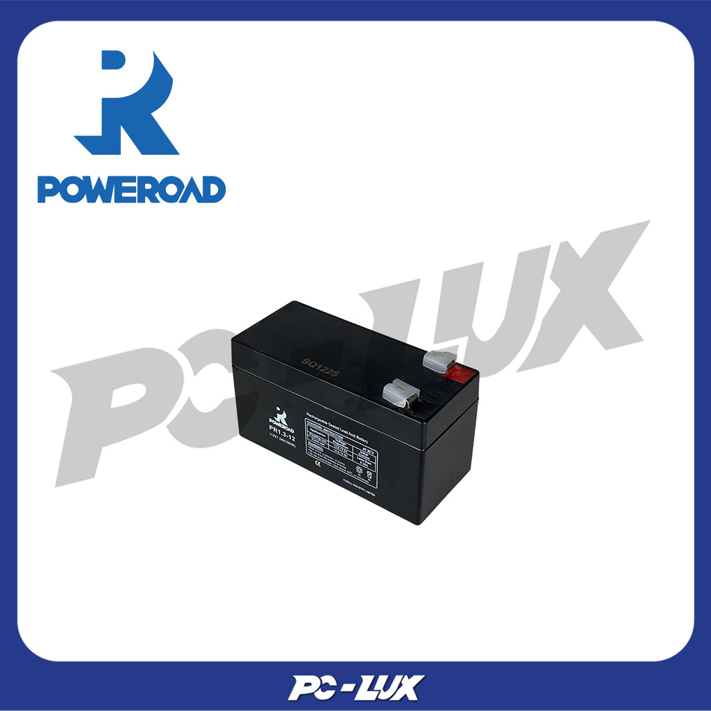 Poweroad แบตเตอรี่ตะกั่วกรดชนิดปิดผนึก รุ่น PR1.3-12 | Shopee Thailand