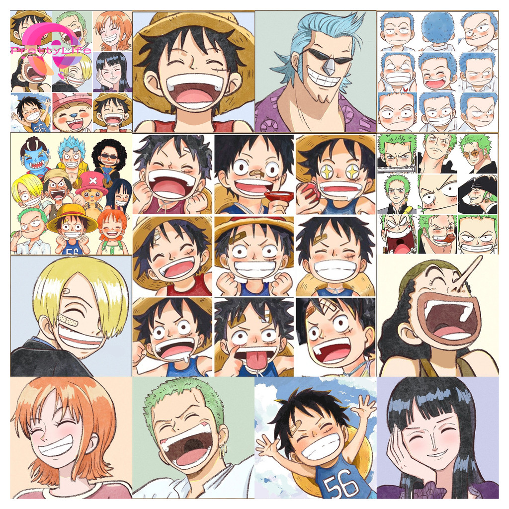 PL Cartoon One Piece Family Luffy 5D เพชรจิตรกรรมชุดคริสตัล Cross ...