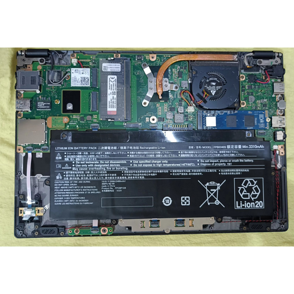 (พรีออเดอร์) แบตเตอรี่ fujitsu uh-x FPCBP536 FPB0340S For Fujitsu ...