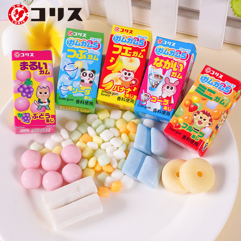นําเข้า Coris Coris Assorted Fruit Flavour Five Treasures Chewing Gum ...