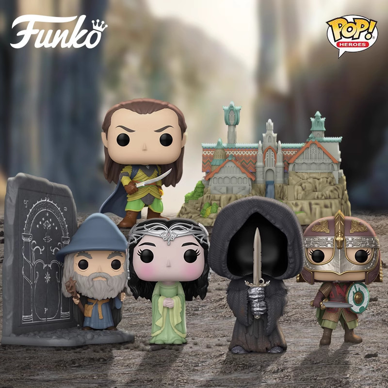 Funko POP Lord of the Rings Lord of the Rings Lord of the Rings Gandolph Arwin Figure Fast ...