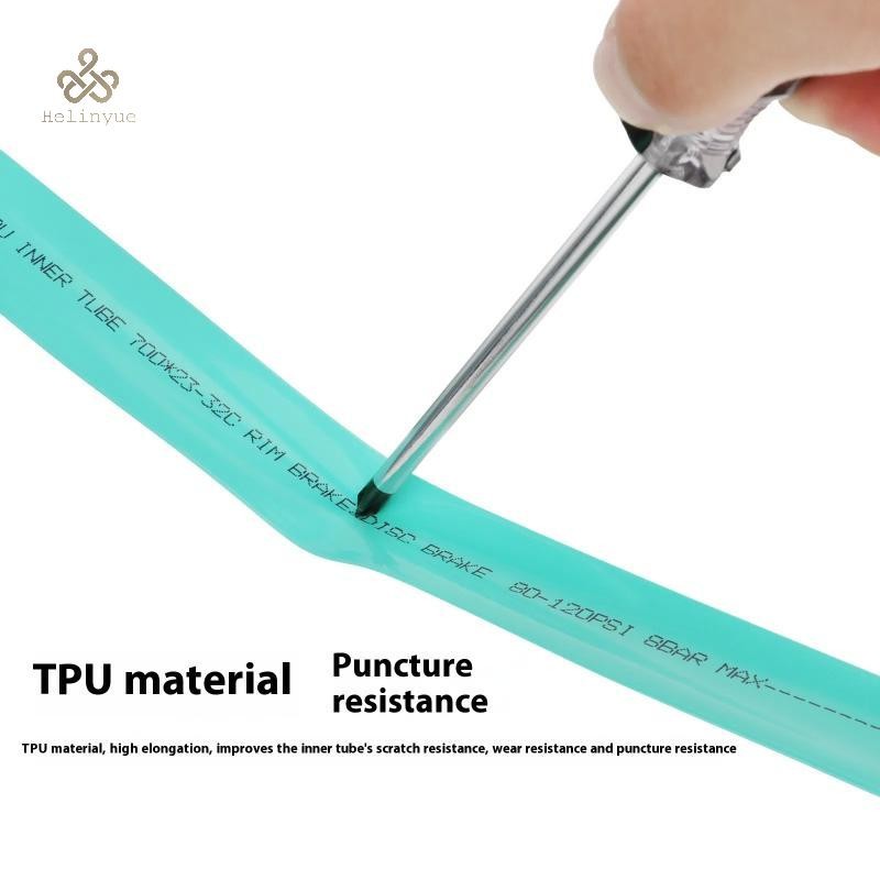 HELINYUE Ultralight Tubing ยางในจักรยาน TPU ขนาดความยาววาล์ว 65 มม. ...