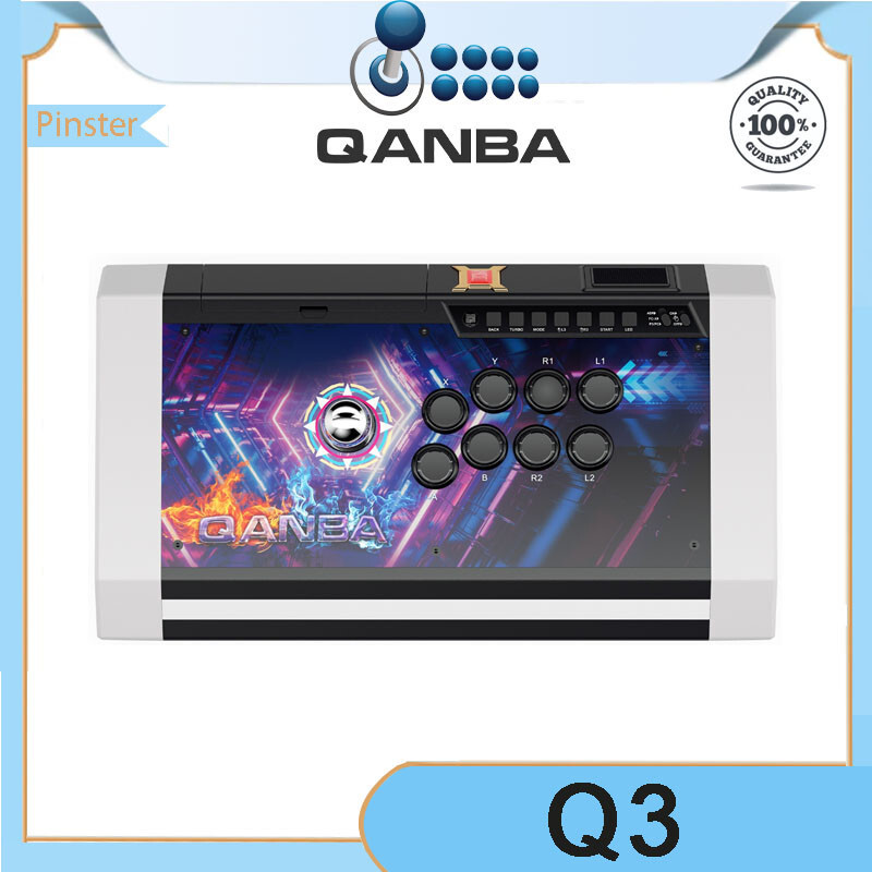 Qanba Q3 Obsidian MFGV Silent Arcade จอยสติ๊กมัลติฟังก์ชั่น Edition ...