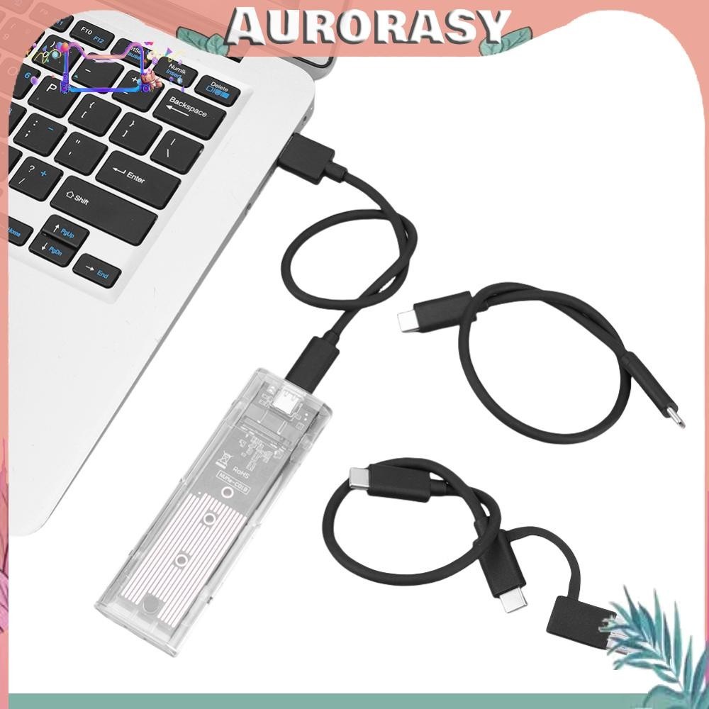 M.2 NVME PCIe NGFF SATA Dual Protocol Clear SSD Case USB3.1 Type C 10Gbps | Shopee Thailand