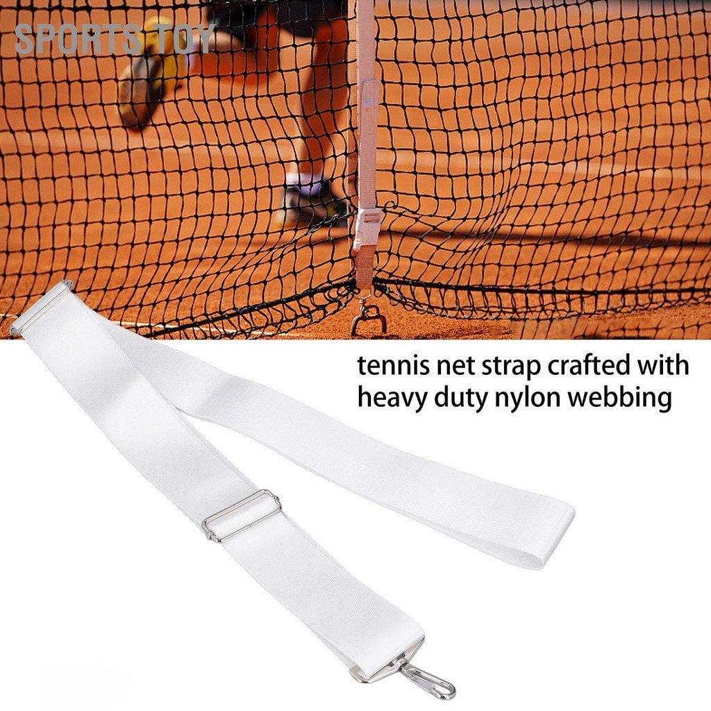 Sports Toy Tennis Net Center Strap ปรับความสูงได้ Straps หัวเข็มขัด ...