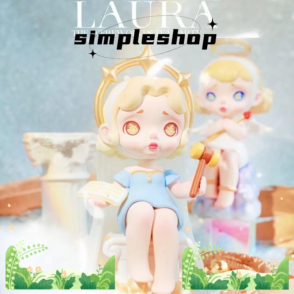 Simple Laura Box, PVC Kawaii, ตุ๊กตาอนิเมะน่ารักการ์ตูนสร้างสรรค์กล่อง ...