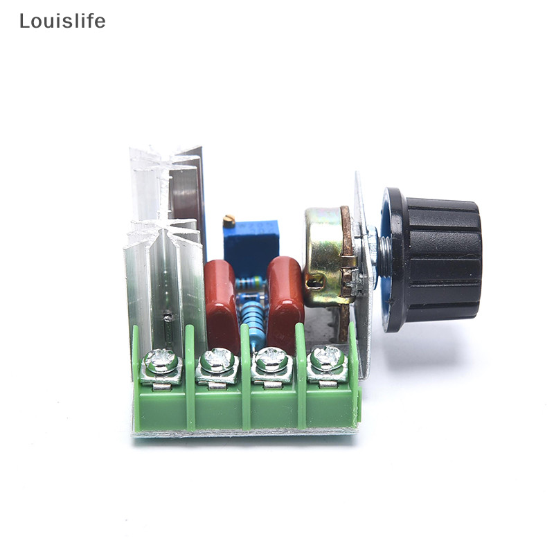Llph Dimmer 220V 2000W ตัวควบคุมความเร็ว สวิตช์หรี่ไฟ เครื่องปรับแรงดันไฟฟ้าอิเล็กทรอนิกส์ LLP ...