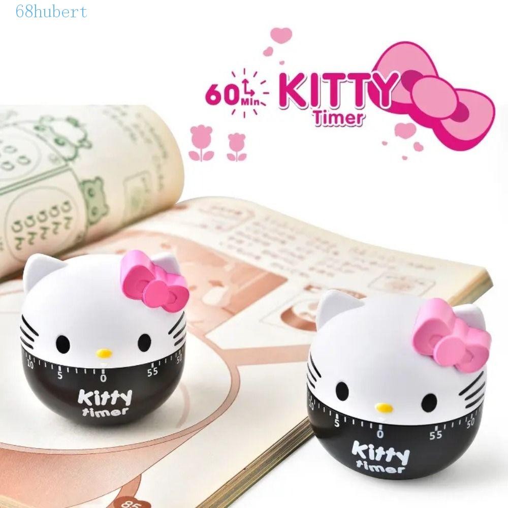 Hubert Kitty Kitchen Timer, ABS Kawaii Counting Cooking Timer, ไม่ต้อง ...