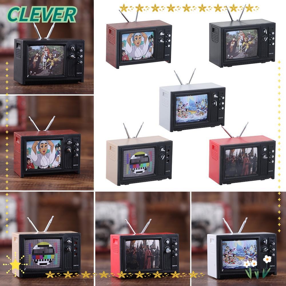 Clever Mini Retro TV ของขวัญน่ารัก Play House Toy | Shopee Thailand