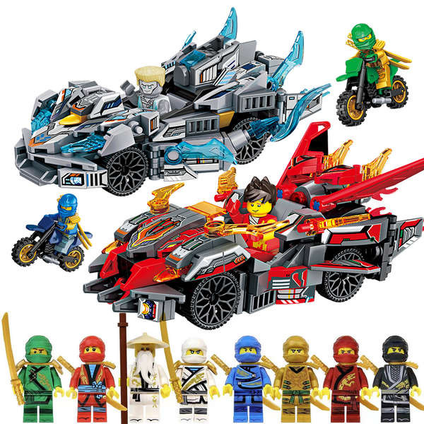 lego lego ninjago จีน Building Block รถรุ่น 2024 ใหม่ Ninjago Chariot ...