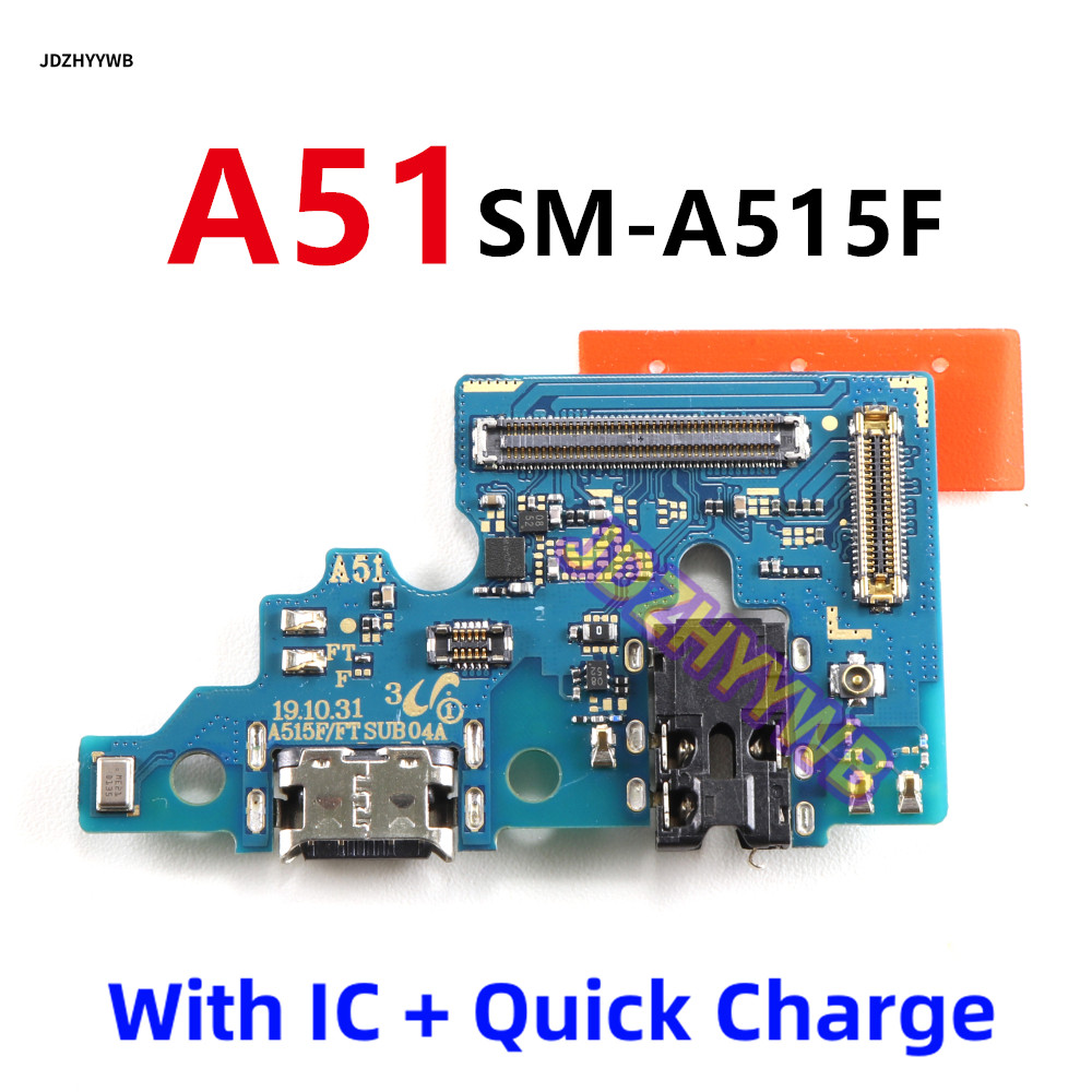 1pcs ชาร์จ Flex สําหรับ Samsung Galaxy A51 A515F A515 USB Type-C 2.0 ...