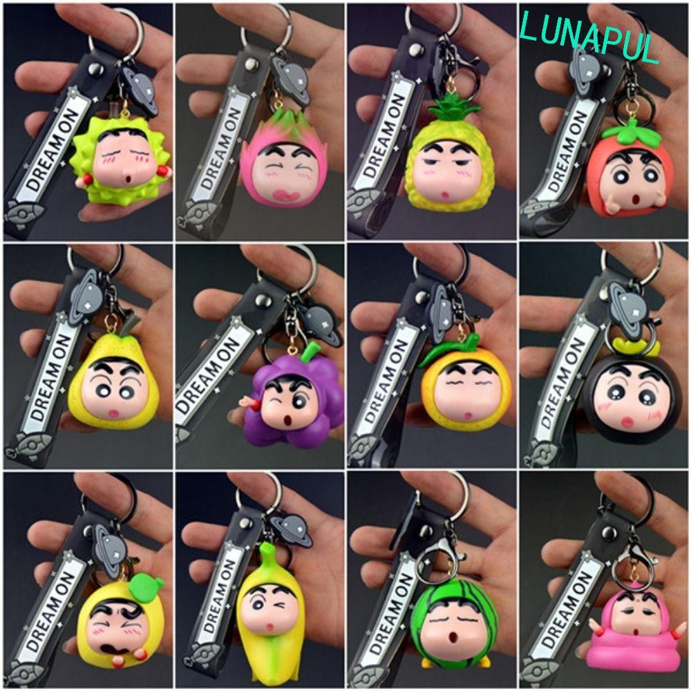 Lunapul Fruit Crayon Shin-chan Key Ring,ทุเรียนมะนาวเครยอนชินจังพวง ...