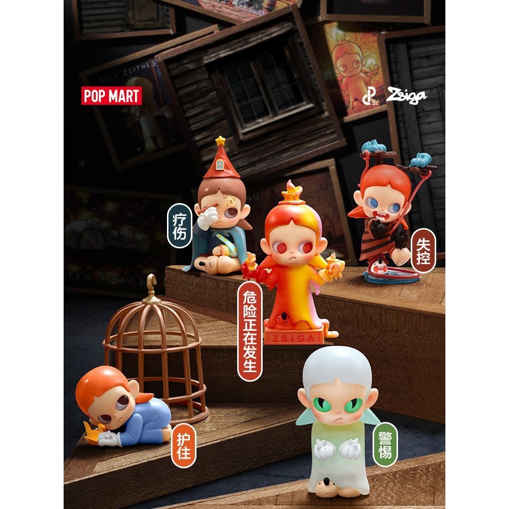 Popmart zsiga ของแท้ไม่มีผู้ใหญ่ใน World Series POP Official Art Toy ...