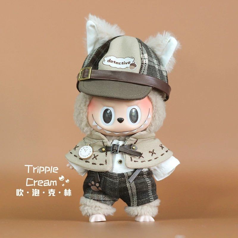 Blowing Foam Klein Pop Mart labubu labubu เสื้อผ้าเด็กคอลเลกชัน 17 ซม. ...
