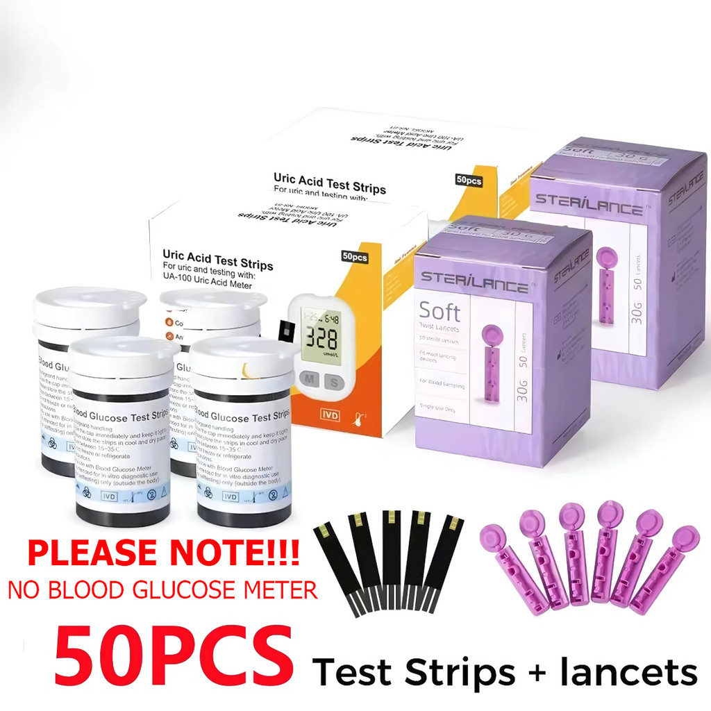Cofoe Yice Blood Glucose Meter with 50pcs Test Strips 50pcs Lancets ...