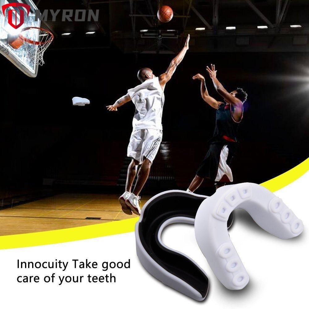 Myron Mouth Guard, อุปกรณ์ป้องกันฟัน 10 สีมืออาชีพ, ความปลอดภัยกีฬา EVA ...