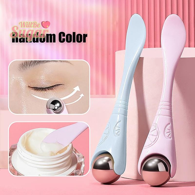 [WillBesugarT] Roller Eye Massage Stick Dual Head Dual-use Eye Massage ...