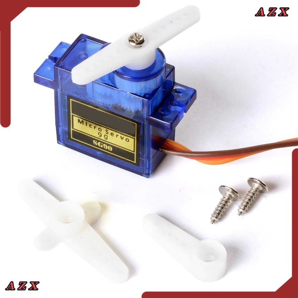 งานแท้ ร้านในไทย ชุดมอเตอร์ SG90 9G Mini Servo พร้อมแขนสามชิ้น ส่งของ ...