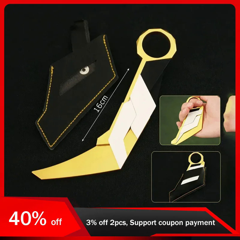 🚚 Valorant Game Peripherals Weapon Model 26cm Karambit Prime 2.0 Bali ...