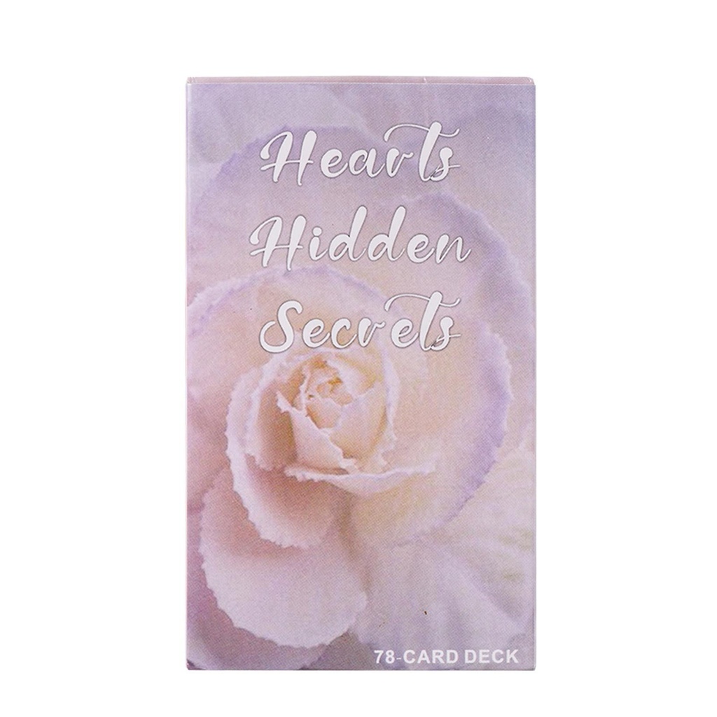 Hearts Hidden Secrets Oracle Cards Deck 78 การ์ดสําหรับเกมกระดาน ...