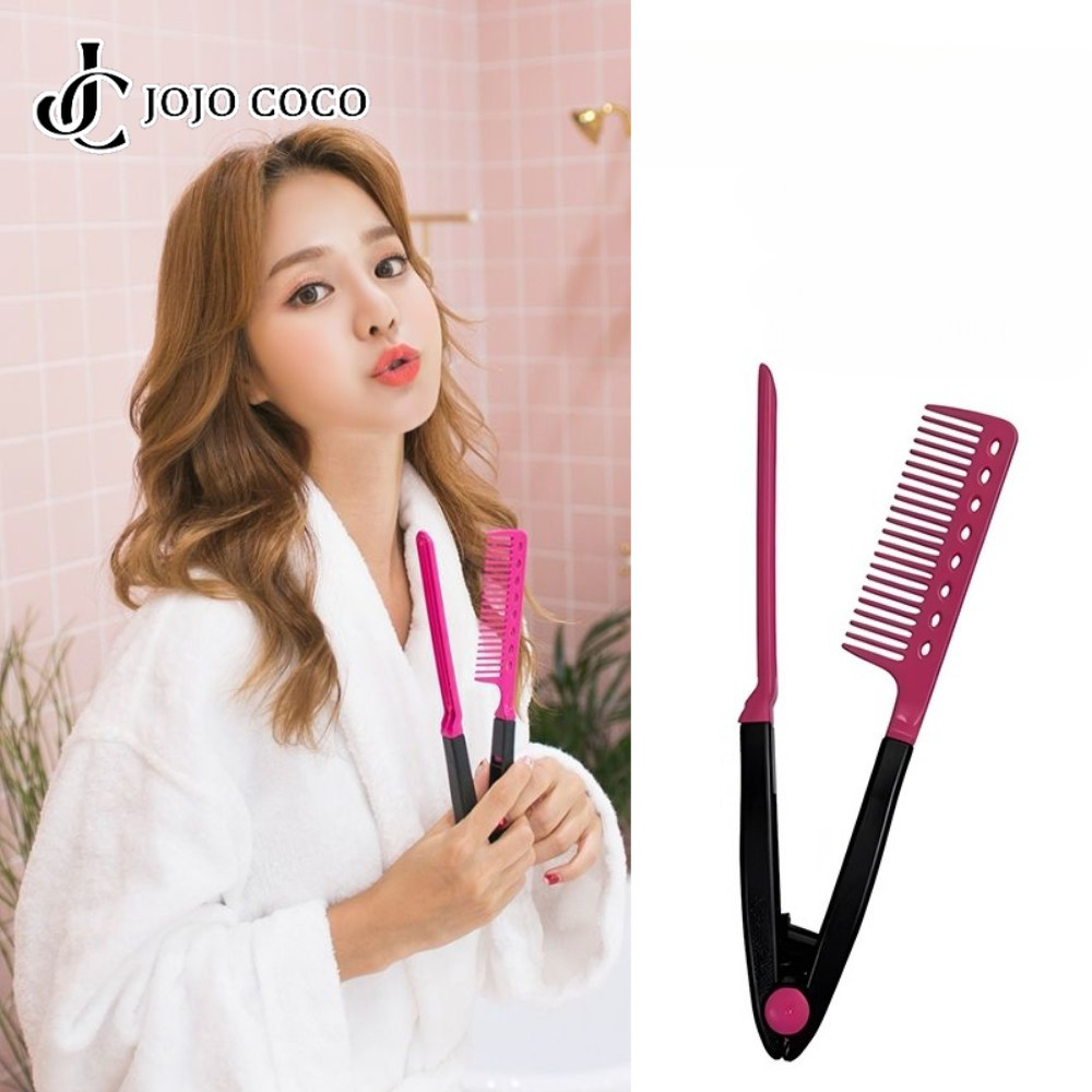 JOJO COCO 2025 หวีเทรนด์แฟชั่นใหม่ หวีผมรูปตัววี | Shopee Thailand