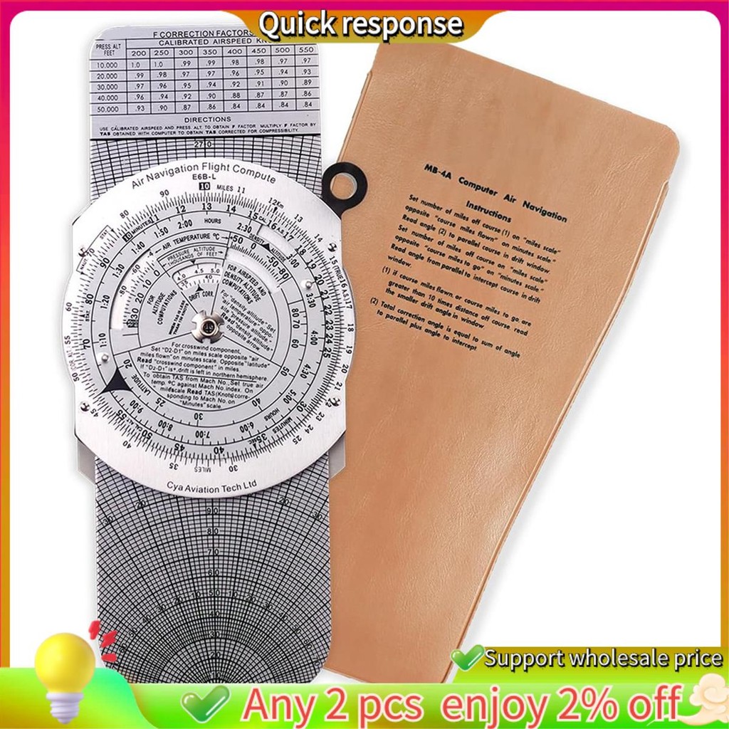 ในสต็อก-E6B Metal Flight Computer,Aviation Aluminium Flight Computer ...