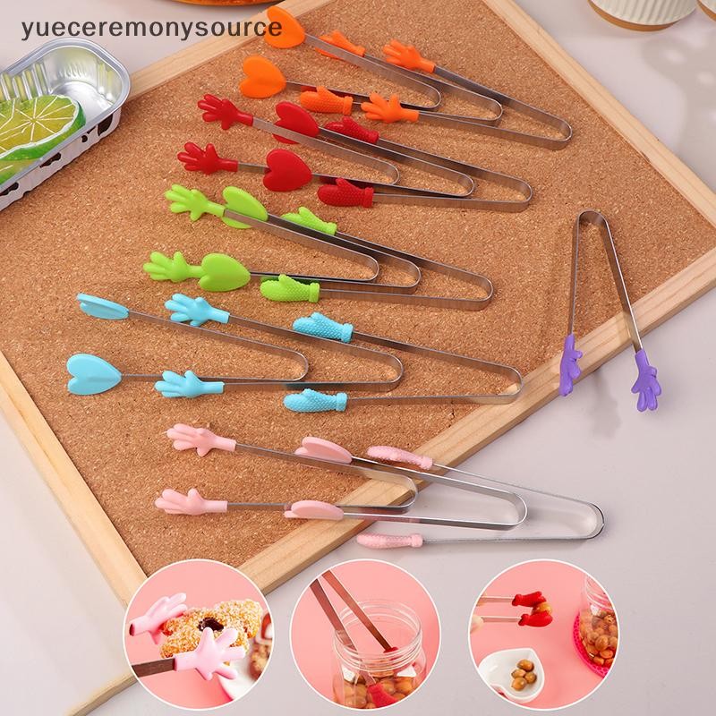 SELL BEST มินิคลิปอาหารซิลิโคนสแตนเลสจับปาล์มสแตนเลสน่ารัก Antiskid ...