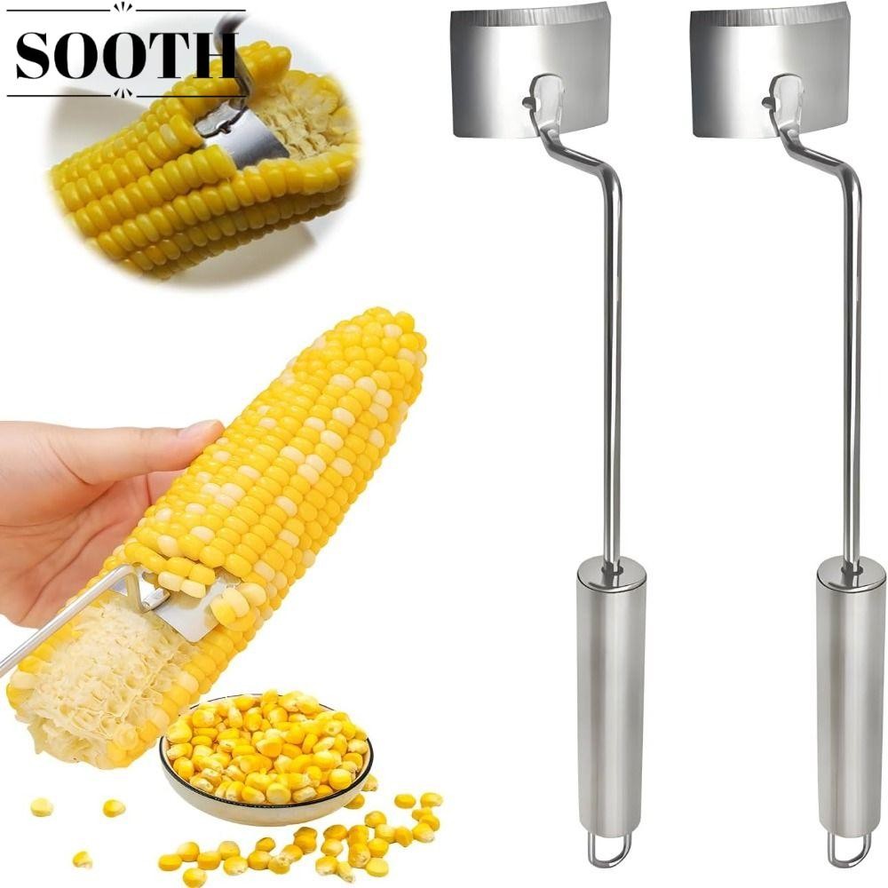 SOOTH 1 ชิ้นเครื่องปอกข้าวโพด,ทําความสะอาดง่ายทนทานซังข้าวโพดปอก,สะดวก ...