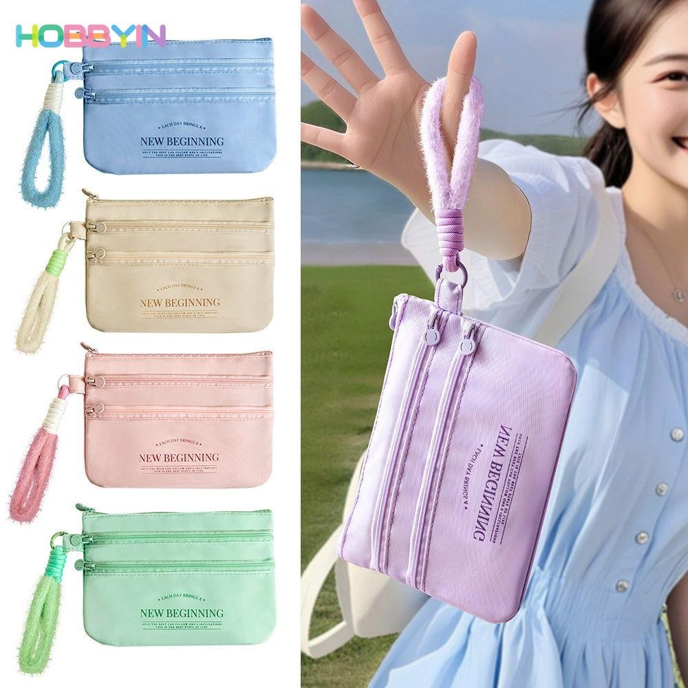 HOBBYIN ID Storage Bag, ผ้ากันน้ํา ID Card Bag, แบบพกพาอเนกประสงค์สาม ...