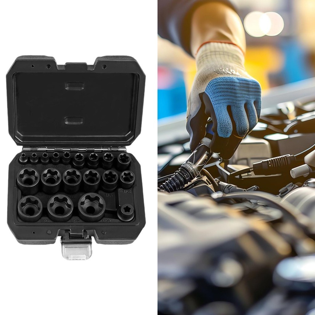 [mibum01eb] 19x EP Socket Set เครื่องมืออเนกประสงค์ประสิทธิภาพสูงพร้อม ...
