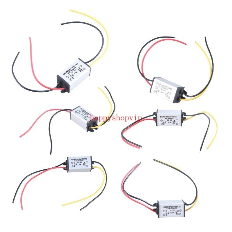 Hsv Buckk Converters 12V 24V ถึง 1 2 6 7 8 9V 3A StepDown Buckk รถบรรทุกรถแหล่งจ่ายไฟแรงดันไฟฟ้า ...