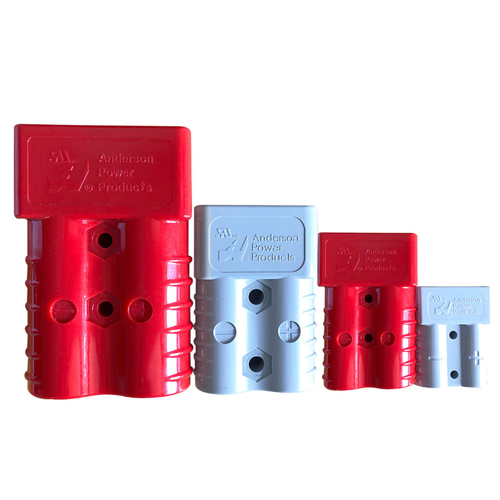 Anderson Plug SMH 600V หัวต่อแบตเตอรี่ รองรับกระแสสูง การใช้งานต้องใช้ ...