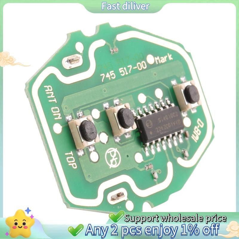 3 ปุ่มรีโมทคอนโทรลรถ Key Control Circuit Board 315MHz/433MHz สําหรับ ...