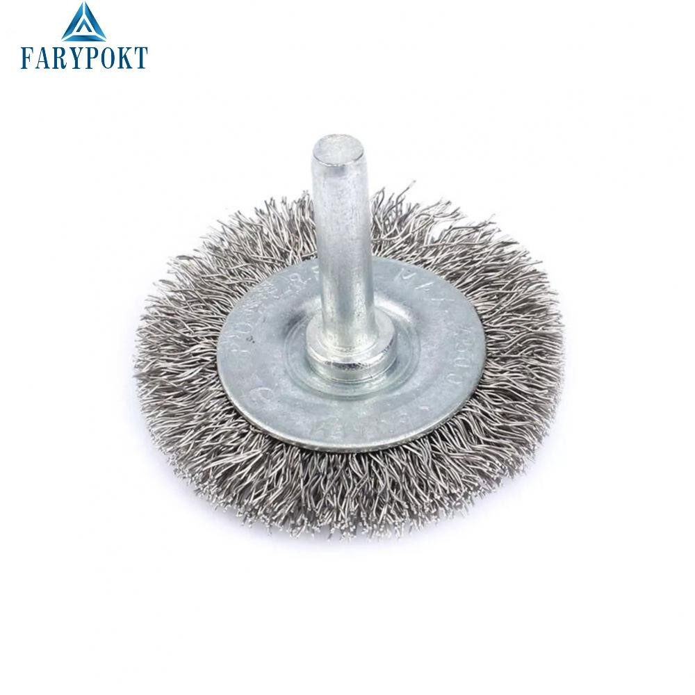 แปรงเหล็กคาร์บอนกําจัดสนิมชุดแปรงออกแบบ Weld Splatter Removal | Shopee ...