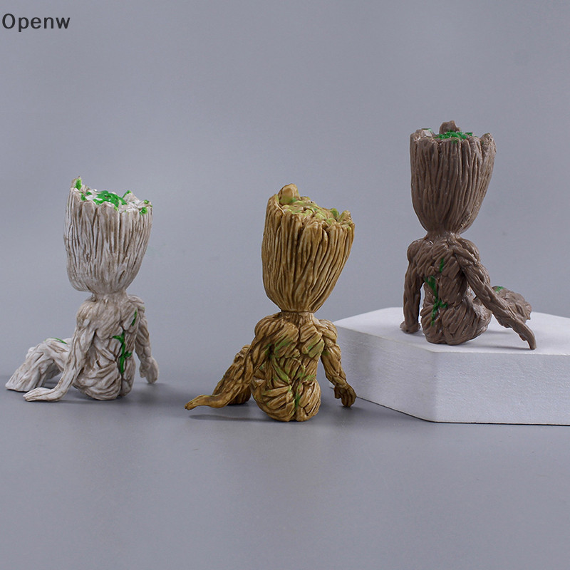 Openw Tree Man Groot Guardians Of The Galaxy Avengers อะนิเมะ 6 ซม.มินิ ...