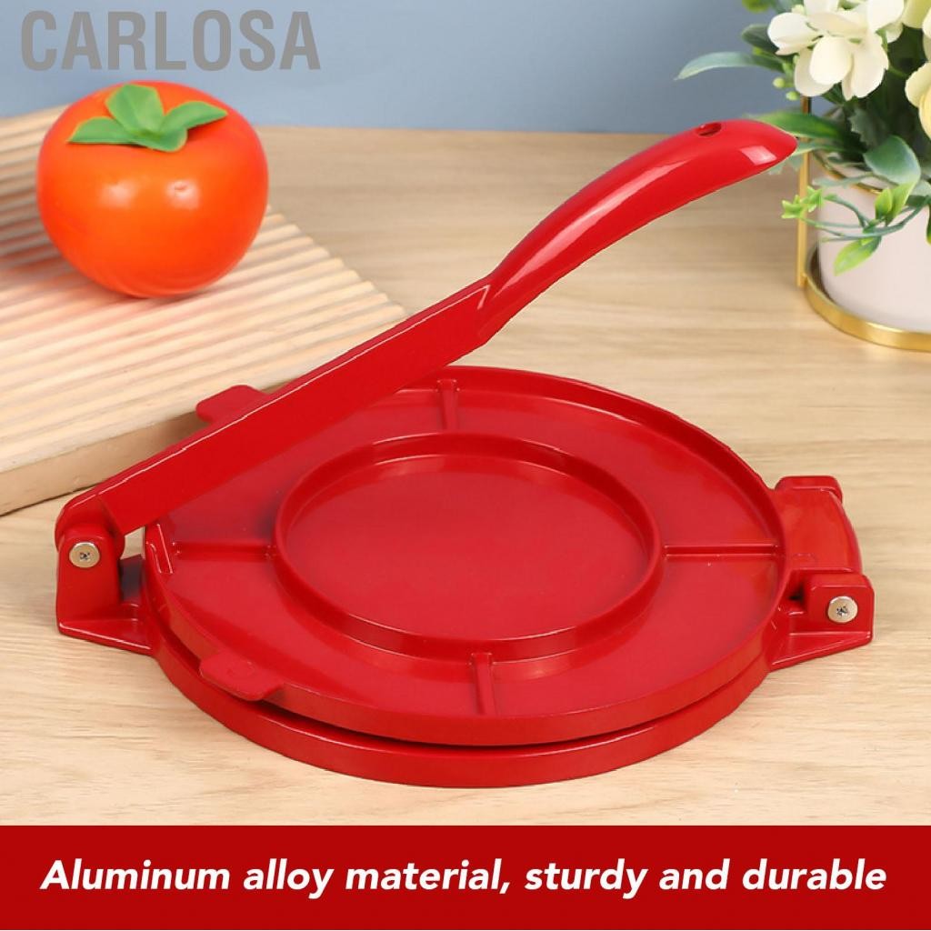 CARLOSA คู่มือ Flatbread กด Tortilla Maker อลูมิเนียมมัลติฟังก์ชั่น ...