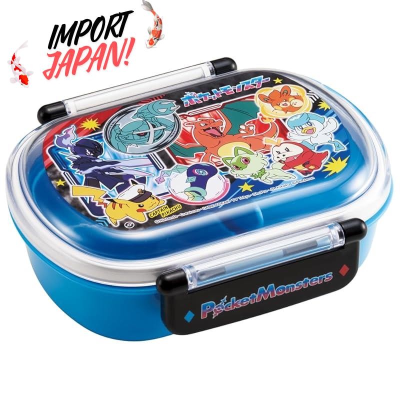 【Import from Japan】Skater Children's Bento Box 1 Tier 360ml Dome-shaped with Pocket Monsters 24 ...