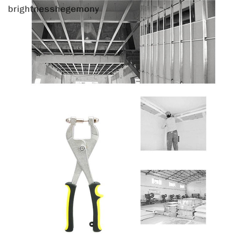 Bgth Hand-Operated Punch คีมสแตนเลส Luminous เหล็กแผ่นอลูมิเนียมขอบ ...