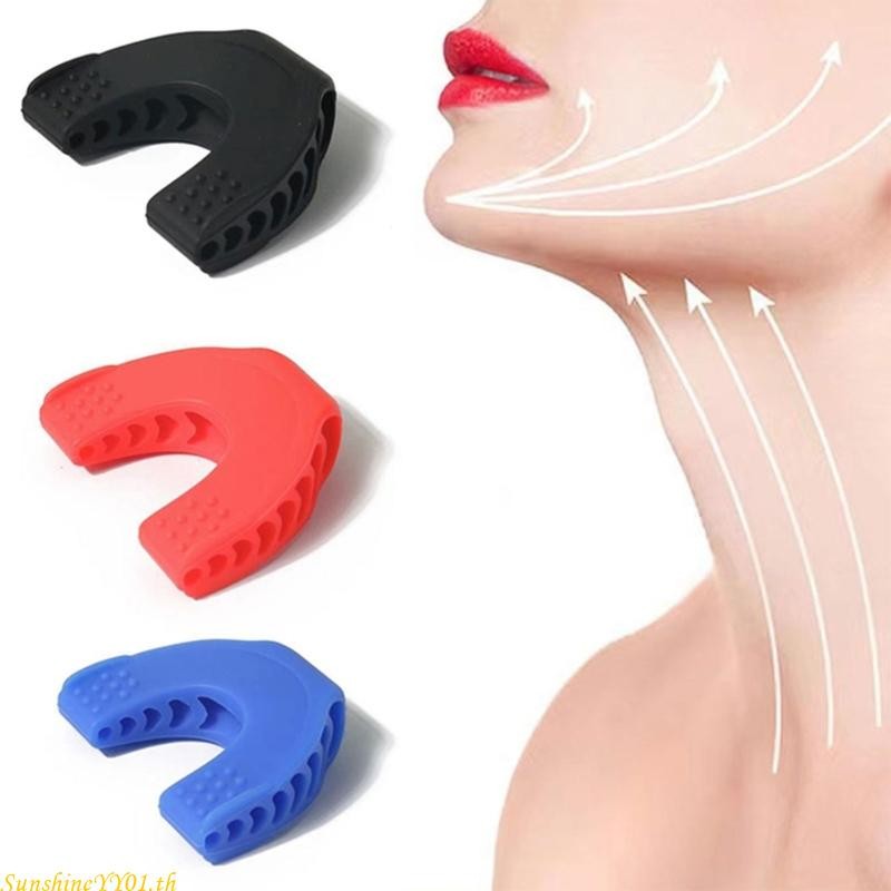 Sun 3 ชิ้น Jaw Exerciser ซิลิโคน Jawline การออกกําลังกาย Jaw Muscle ...