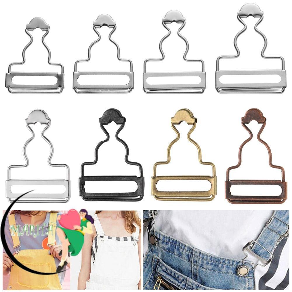 Marita Overalls Fasteners เย็บอุปกรณ์เสริมแบบปรับได้ ปุ่มรั้งกางเกง ...