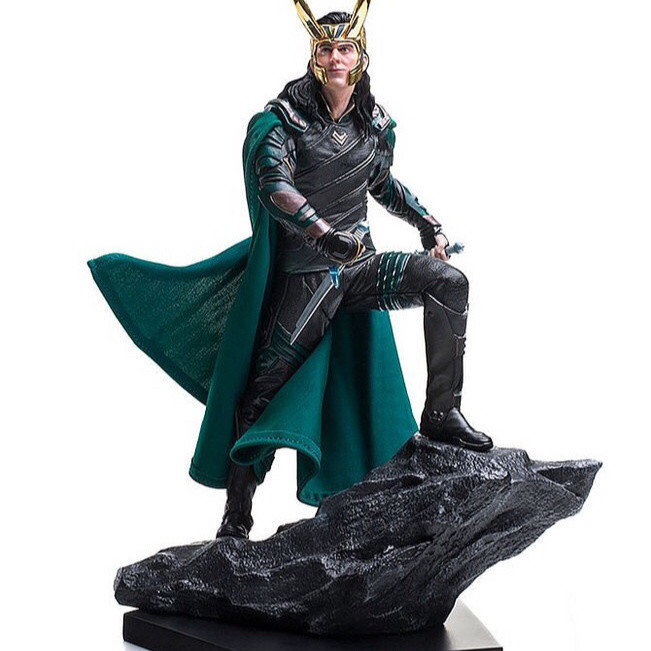 Thor3 Reconnection Ragnarok Loki Battle Scene Statue Hand-Made Gift ...