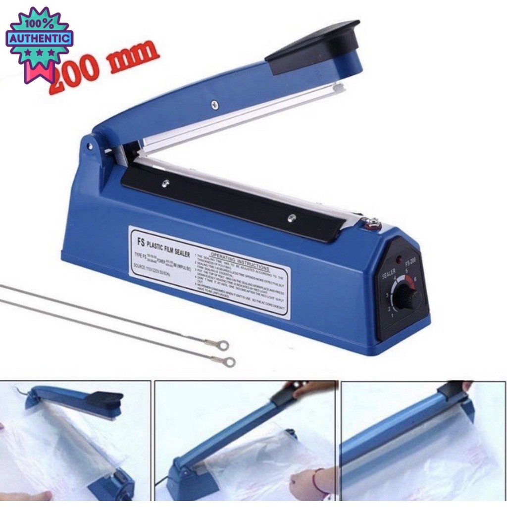 FS-200/FS-250/FS-300/FS-300/FS-400 IMPULSE SEALER เครื่องซีลถุงพลาสติก ...
