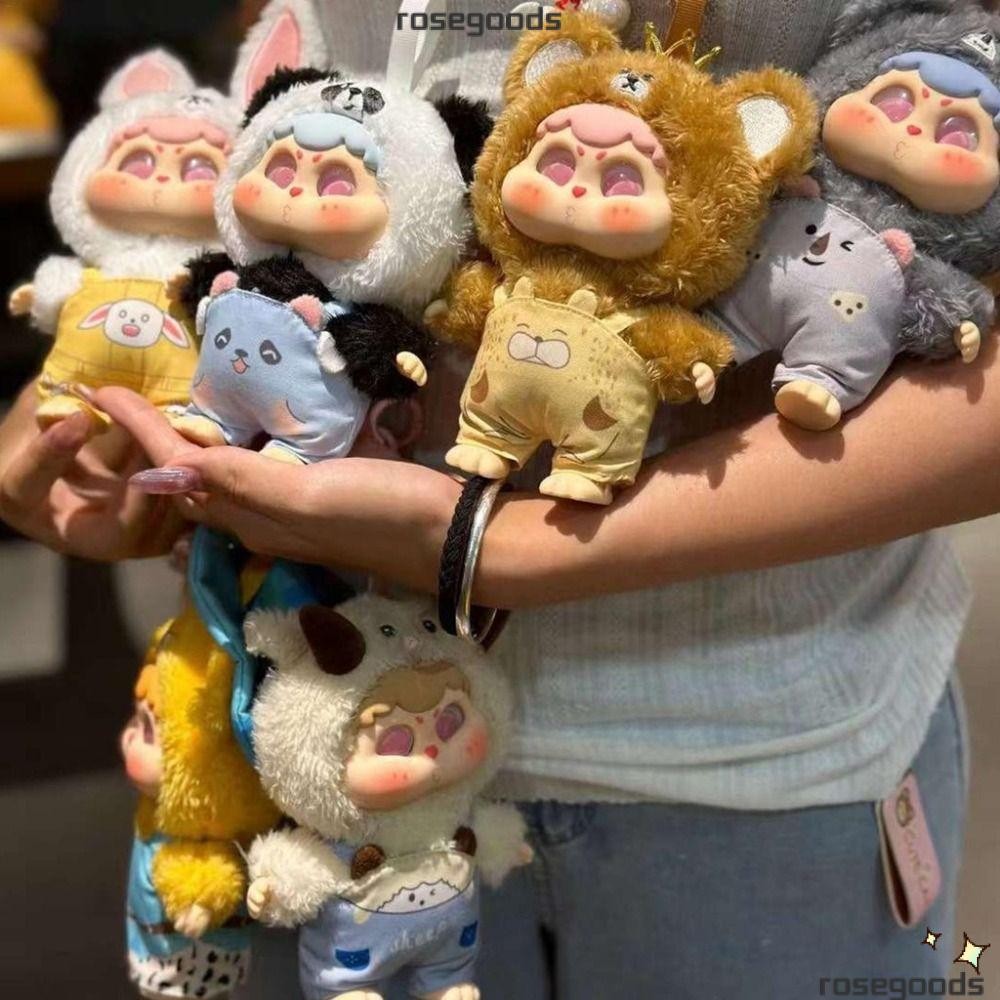 Rose Cute Baby Dudu Series Box, Box Bag Pendants Cute Baby Dudu Plush ...